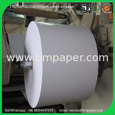 China 100% virgin wood pulp 115gsm C2S glossy art paper couche paper price supplier