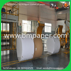China 300 gsm Double Side Coated Paper/C2S paper/High Gloss paper for magazine supplier