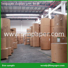 China 250-450gsm Duplex Board Cheap Price / Duplex Board white back with Strong Kraft Paper supplier