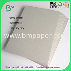 China China Manufacturing 1.2mm thickness gray board grey chip board supplier