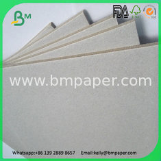 China AA grade two side coated duplex grey  board with grey back  for shoe box supplier