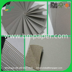 China 1.5 - 3.0mm double grey color thick cardboard sheets supplier