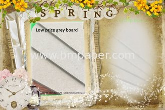 China 1mm 2mm 3mm 700*1000mm MG MF grey chip board supplier