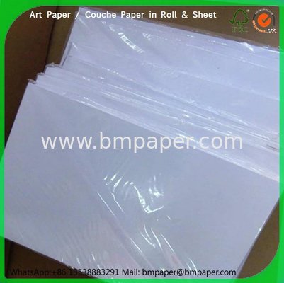 High Quality C2S Glossy Coated Art Paper / Couche Paper in roll or in sheets / in ream supplier