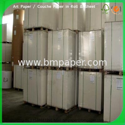 61*86cm 2 side coated Couche Paper Gloss 80gsm 90gsm 100gsm 120gsm 115gsm 128gsm 200gsm in roll or in sheet supplier