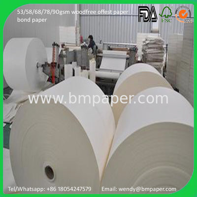 50/70/80gsm Wholesale Woodfree Paper Offset Printing Paper In Indonesia supplier