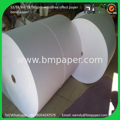 50/70/80gsm Wholesale Woodfree Paper Offset Printing Paper In Indonesia supplier