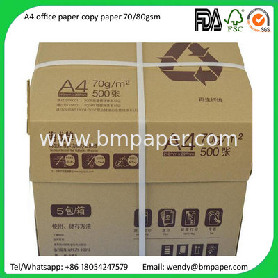 Sample free Original Paper Copy A4 A3 Paper 80 Gsm 75 Gsm 70 Gsm Copy Paper supplier