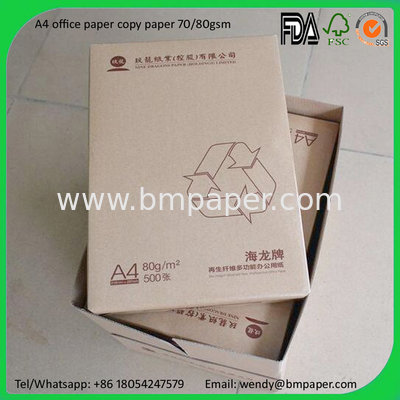 Sample free Original Paper Copy A4 A3 Paper 80 Gsm 75 Gsm 70 Gsm Copy Paper supplier