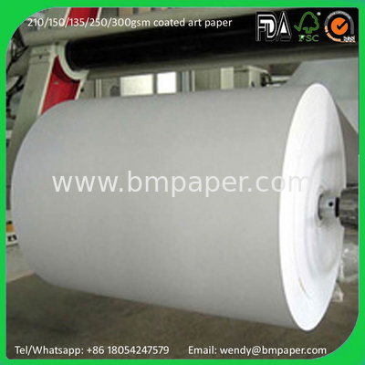 250-400gsm C1S C2S Gloss Matte Art Paper/art paper/couche paper roll supplier