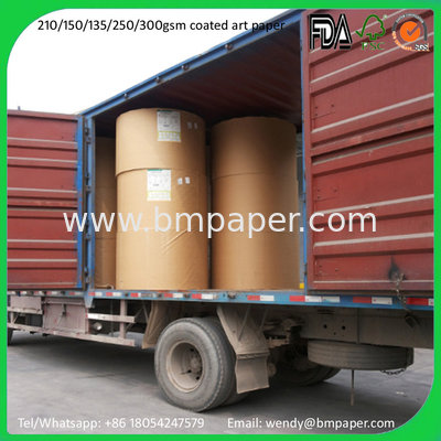 250-400gsm Gloss/Matt Two Side Coated C2s Art Paper/glossy paper  in China supplier