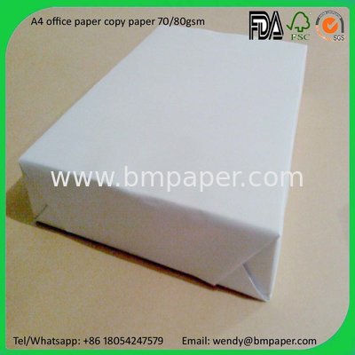 102%-104% Brightness Printing Copier Paper A4 size/in jumbo roll supplier