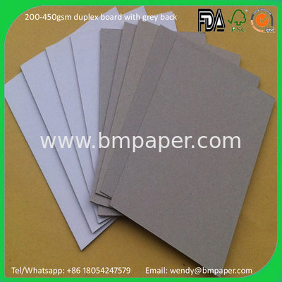 C1S coated duplex board with grey back, folding board box ivory board supplier
