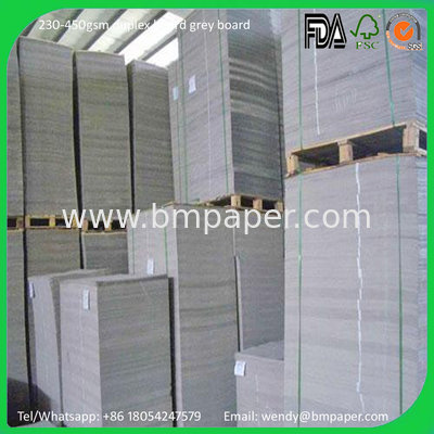 300gsm white coated high quality paper duplex board with grey back supplier