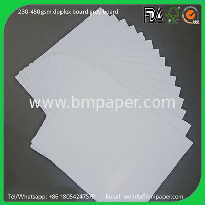 Duplex Board Both Sides White Coated/White Back Duplex Board/Double White Duplex Paper supplier