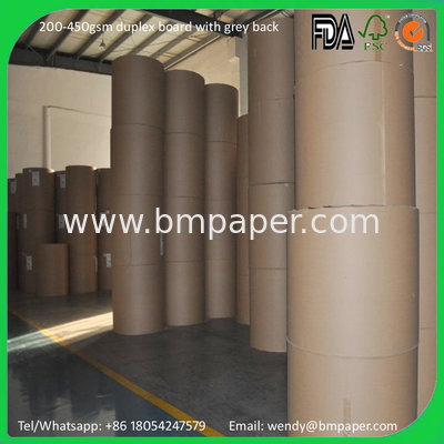 Duplex Paper Card Board 250gsm with Competitive Prices in Roll Packing supplier