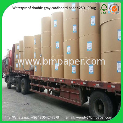 Paperboard for floor covering paper 250-1900g/m2 double grey paper supplier
