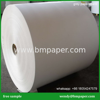 High stiffness cardboard sheets recycled grey paper straw board supplier