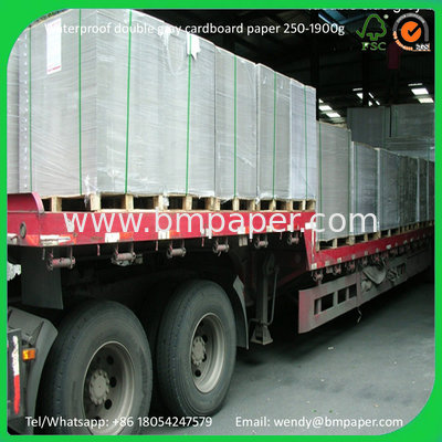 2.0mm 70*100cm double grey paper board for book cover laminated board supplier