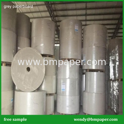 1500 gsm Smooth Face Double Sides Grey Chip Board/Uncoated Board supplier