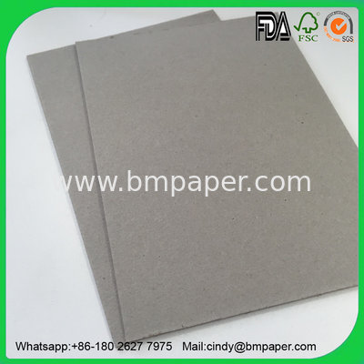 Package Box Use  Uncoated Double Side Grey Color Chipboard Card Paper supplier