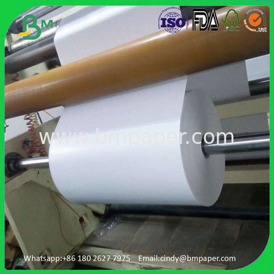 2017 Hot Sale Super White 70g 80g roll sheet  white woodfree offset paper supplier