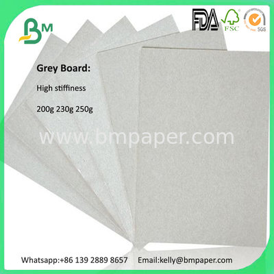 China Manufacturing 1.2mm thickness gray board grey chip board supplier