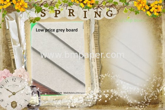 1mm 2mm 3mm 700*1000mm MG MF grey chip board supplier