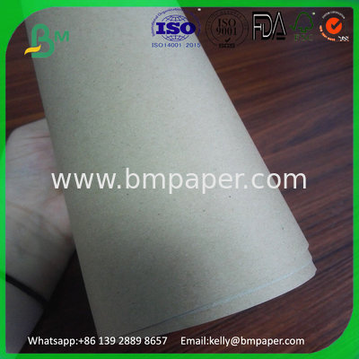 Gift wrapping brown kraft paper roll, best kraft paper price from China supplier