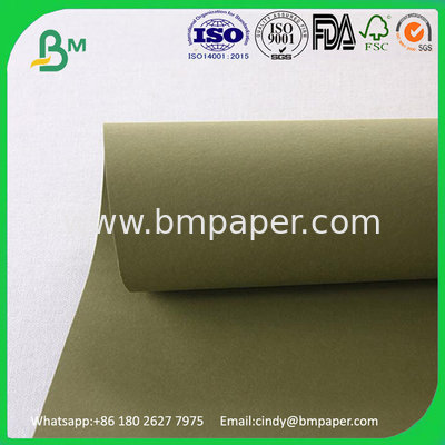 Environment-friendly thcikness 0.55mm  width 150cms   Red Kraft Washable Paper Fabric supplier