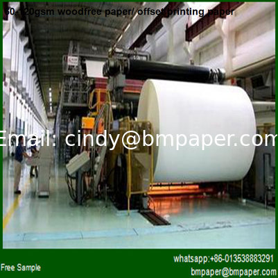 offset paper mill in china factory price