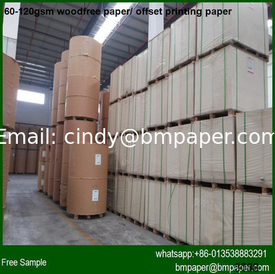 100% pulp offset paper/ woodfree paper/ and paper board