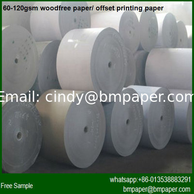 woodfree printed Offset paper