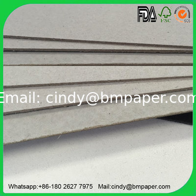 Paper mill supply 230 250 300gsm grey back cardboard paper