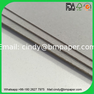 Paper mill supply 230 250 300gsm grey back cardboard paper