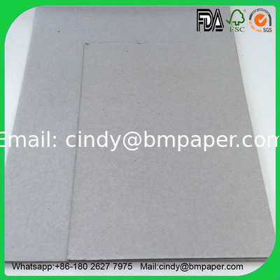 Paper mill supply 230 250 300gsm grey back cardboard paper