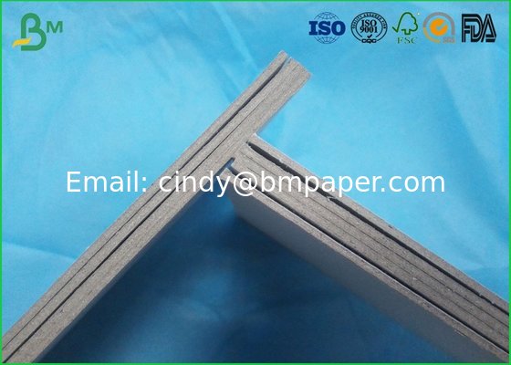 Thick paper board laminated grey paper board 750gsm book binding board