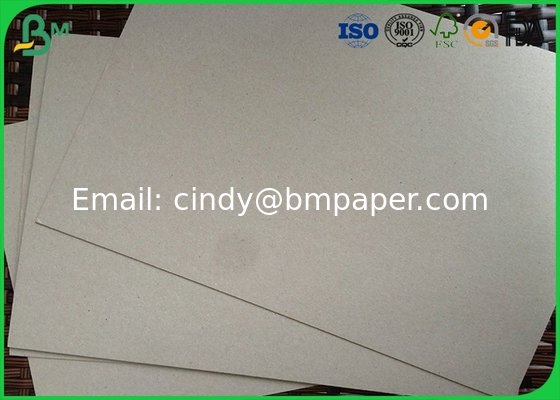 0.5mm 350gsm recycled pulp gift wrapping paper grey board strawboard paper