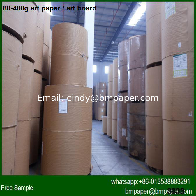 Qingdao 80gsm 45*64cm couche gloss paper/ cheap china products