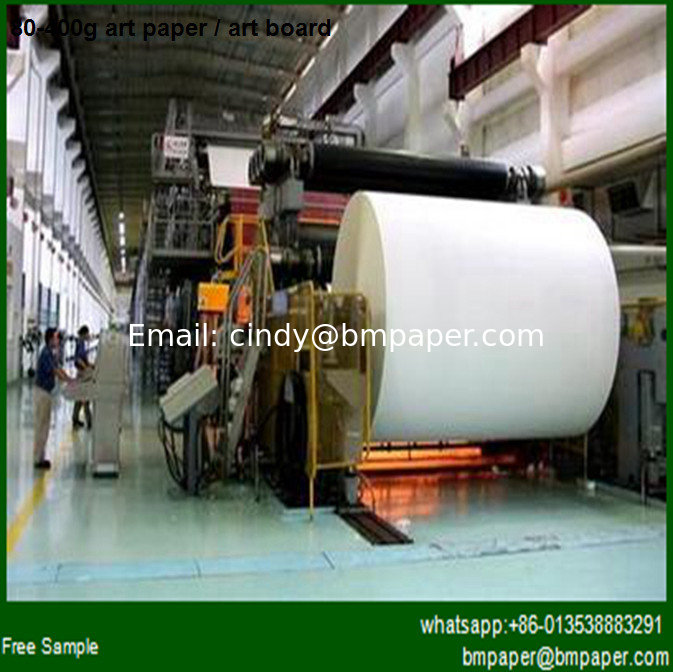 Glossy C2S/C1S Coated Art Paper 120gram Used for Catalogue