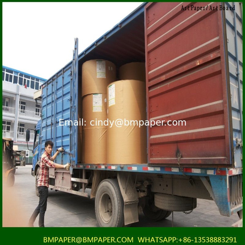 high quality * Art Paper / Couche Paper / Gloss or Matt Art Paper rolls