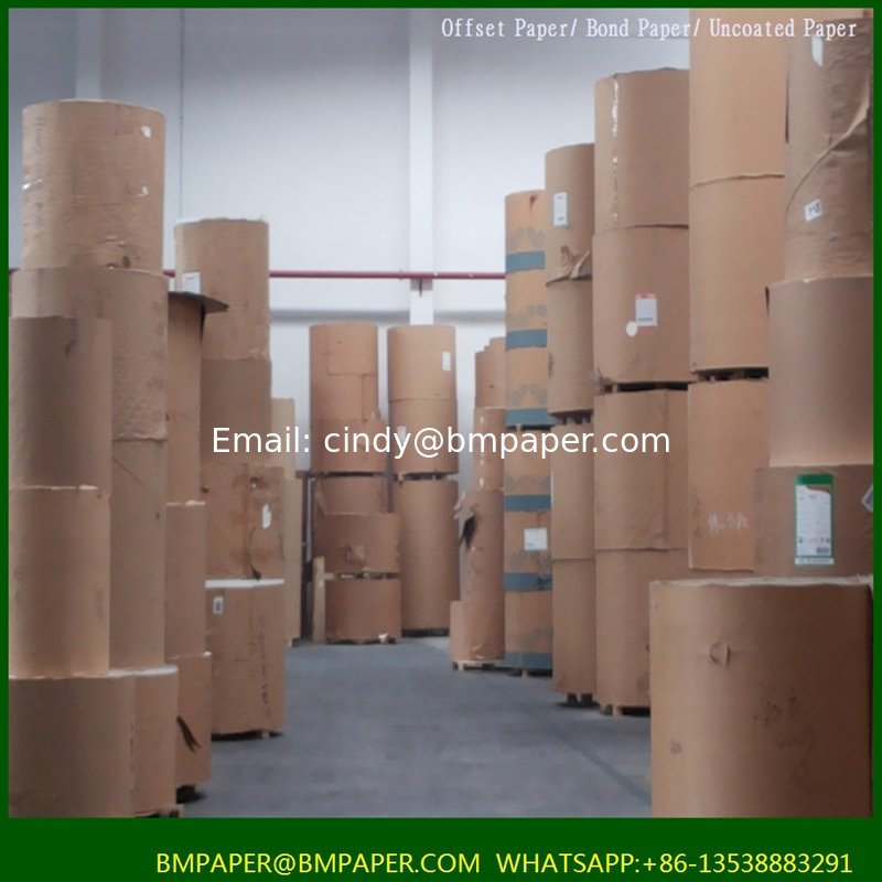 Dark Cream Color 60gsm Offset Printing Paper -- Book Paper