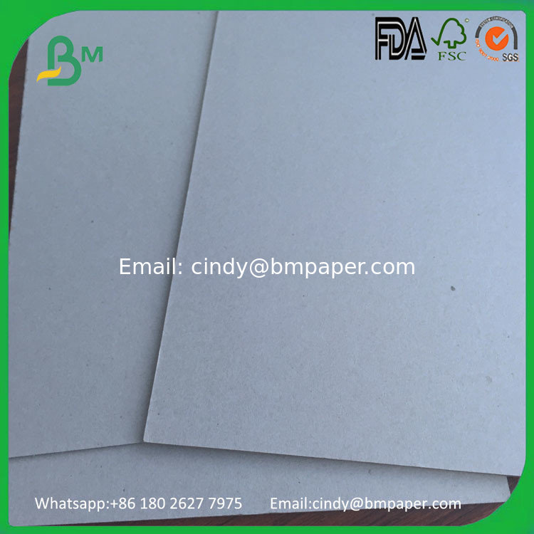 2017 Hot Sale 70*100cm 61*86cm Double Side Grey Back PaperBoard Sheet