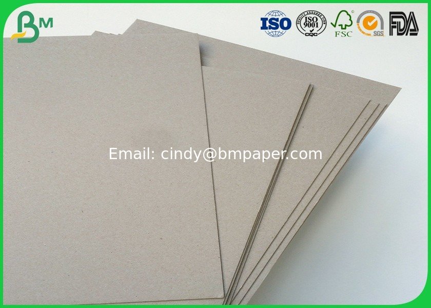 2.4mm 2.6mm 3.0mm 4.0mm Thick grey board roll grey chipboard for making notebook covers