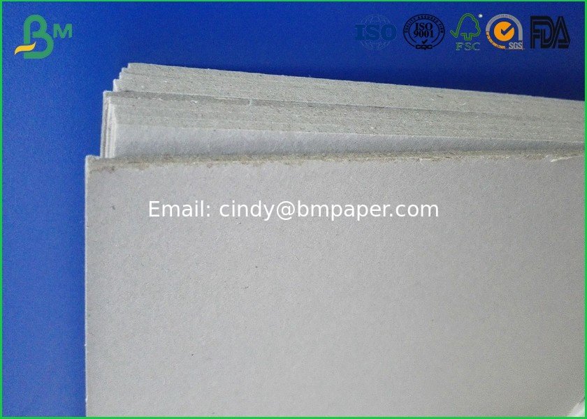 Laminated 2mm thick grey board paper board carton gris 3mm gray paper board