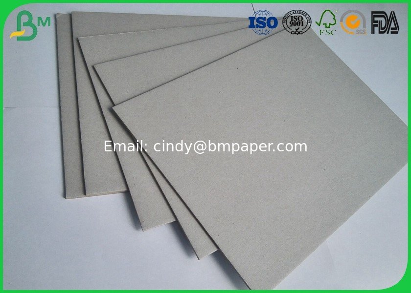 Water proof straw board 1.3mm 1.7mm 1.5mm 2mm 2.5mm grey book binding boards