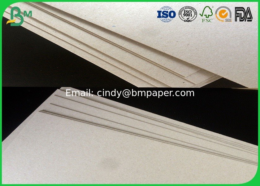 0.45mm 0.6mm 0.7mm 0.8mm 0.9 mm Duplex Board Grey Back Carton Gris