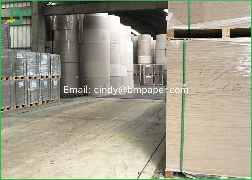 Strong stifiness 2.0mm laminated paper board grey board 750gsm grey card board for sofa hand