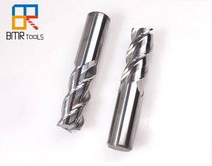 China High efficiency CNC Machining 3Flute Carbide Cutter for Aluminum cutter supplier