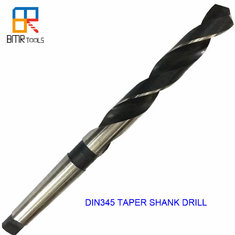 China Roll Forged DIN345 HSS Morse Taper Shank Drill Bit For Metal Drilling supplier